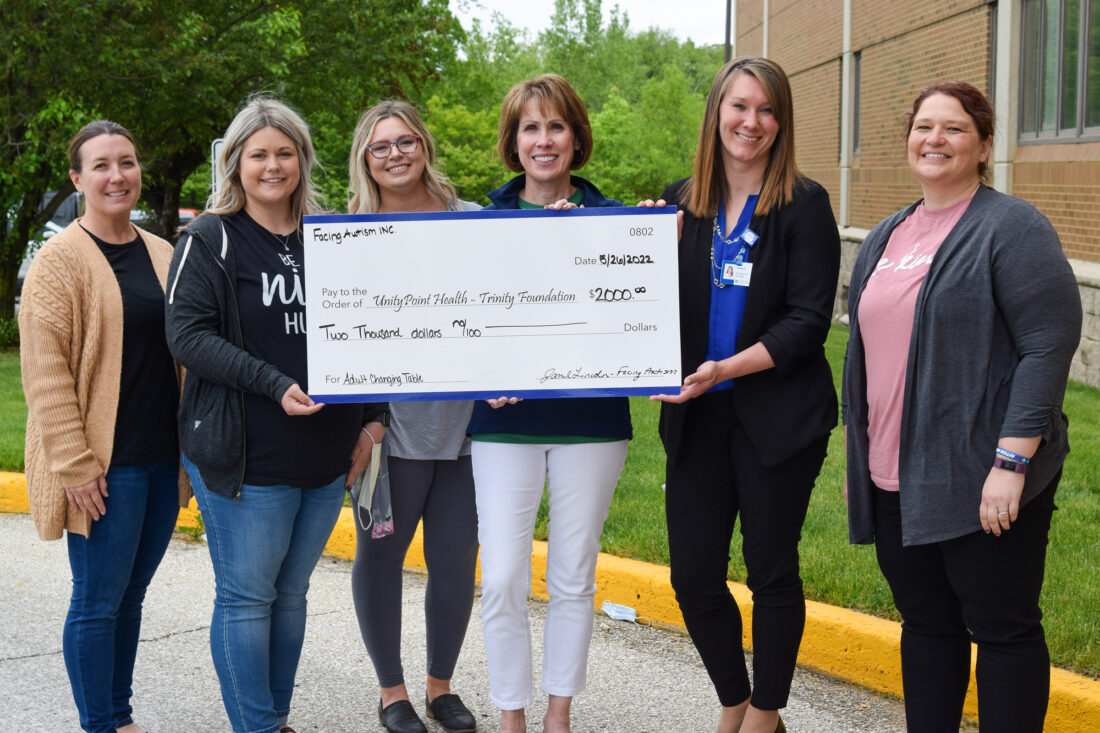 Facing Autism donates to Trinity Foundation | News, Sports, Jobs ...